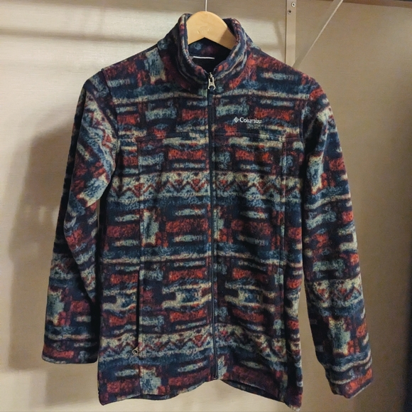 Columbia | Jackets & Coats | Vintage Columbia Retro Aztec Fleece | Poshmark